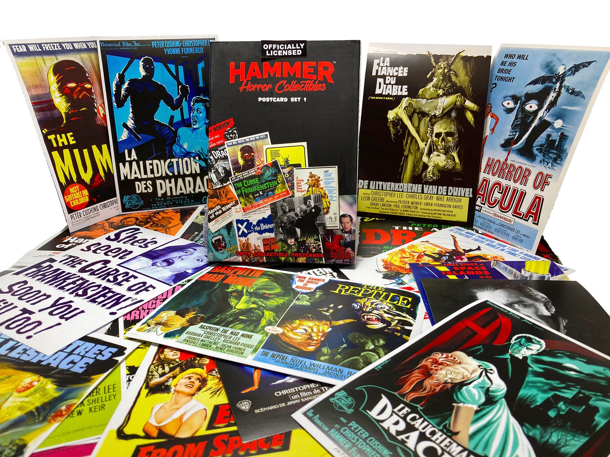 Horror Movie Postcards